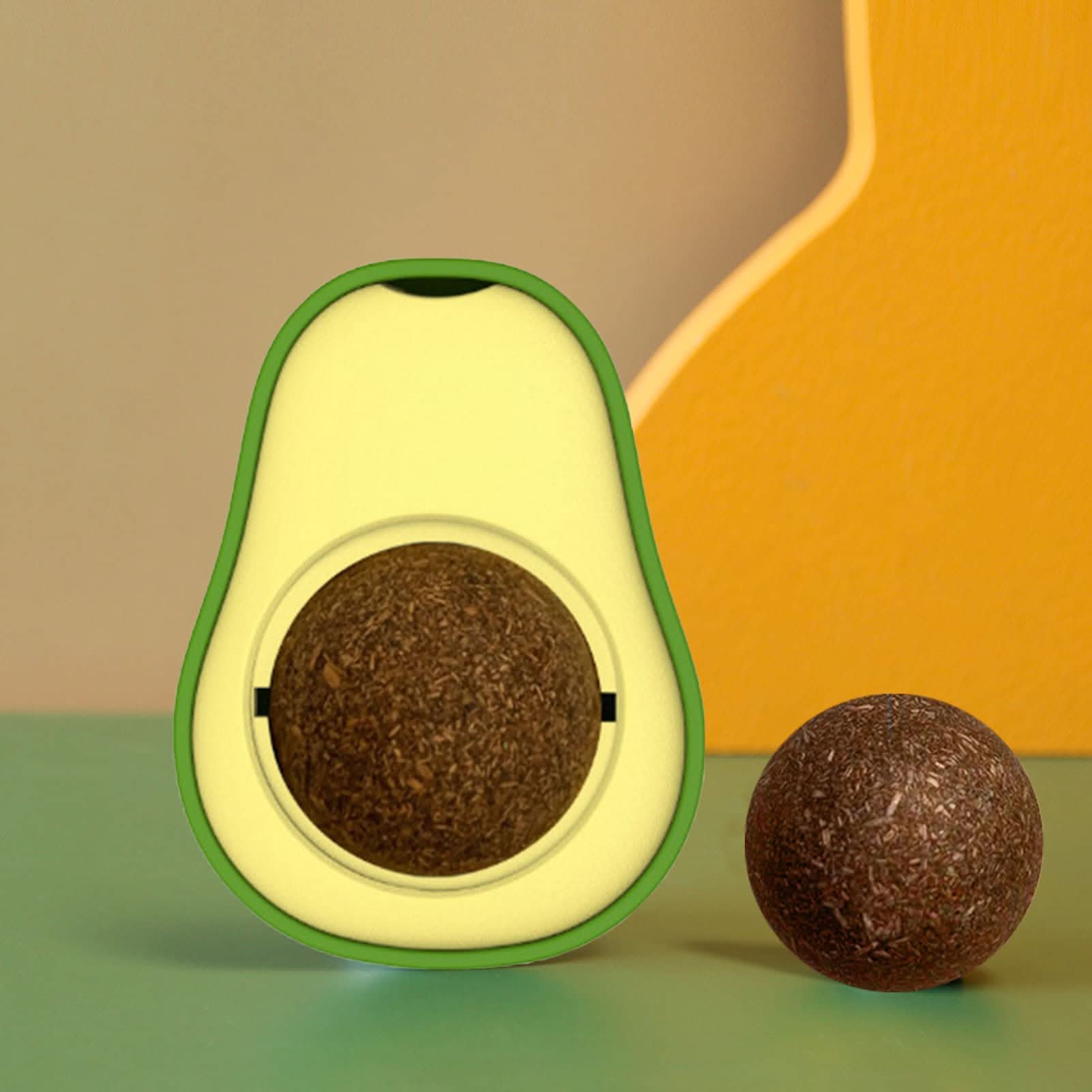 CT9791 1 Pieza De Catnip Juguete Aguacate Y Bola Golosina Para Gato ...